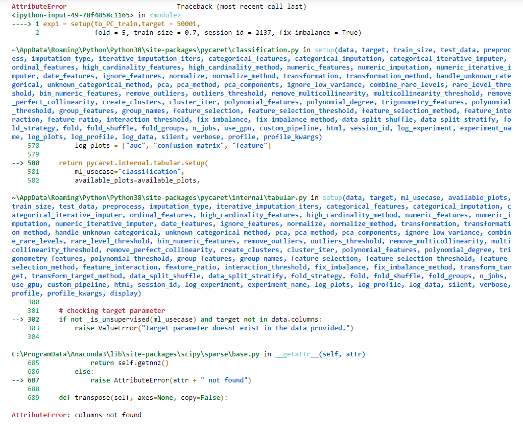 Countvectorizer Tfidfvectorizer With Pycart · Issue 960 · Pycaret Pycaret · Github