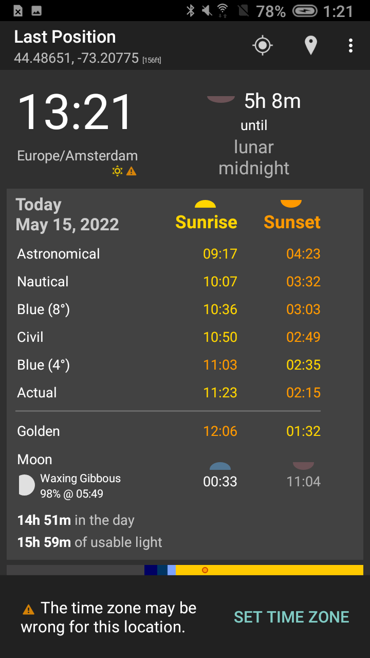 sun position is out of alignment · Issue #601 · forrestguice ...