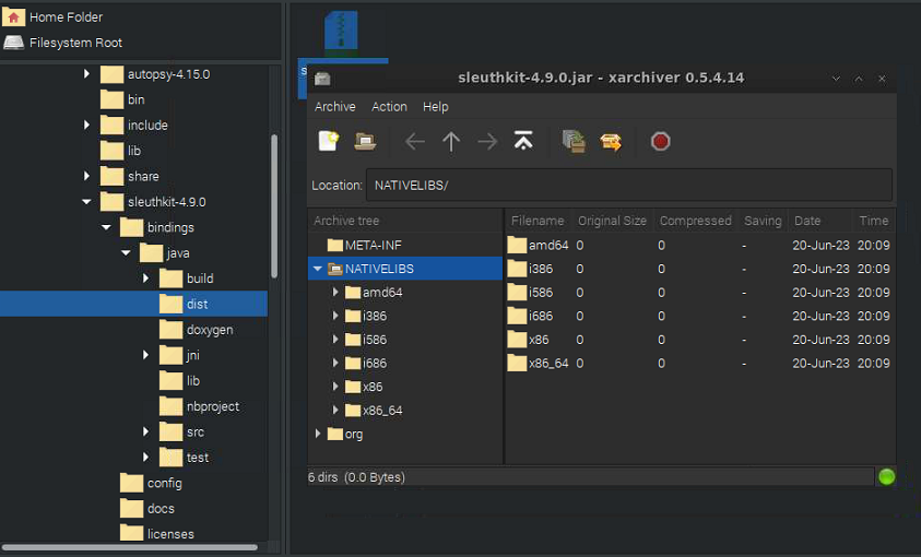 Linux: Library not found in jar (libtsk_jni) for RPI · Issue #6077 · sleuthkit/autopsy · GitHub
