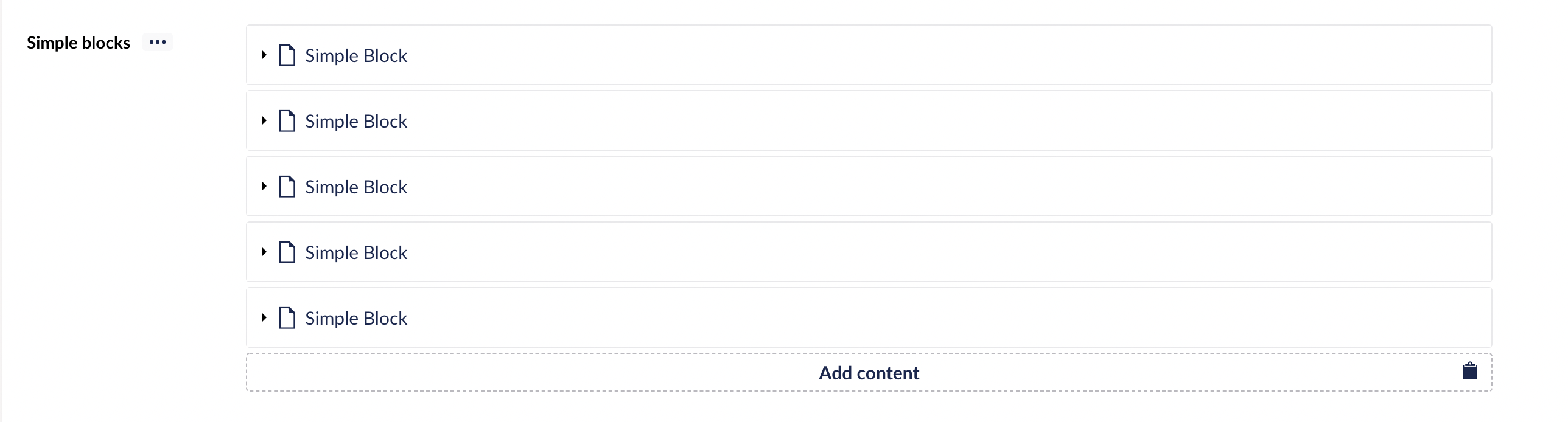 V8.7RC When only one block available, don't show the catalogue · Issue #8760 · umbraco/Umbraco ...