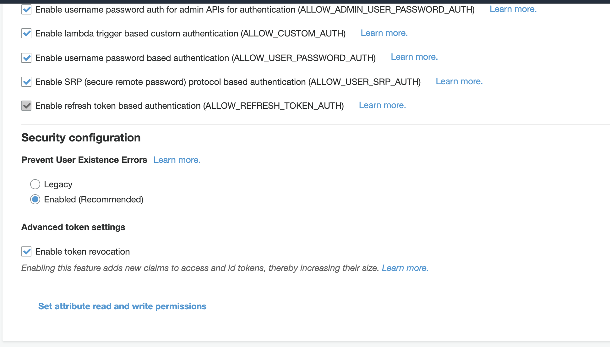 Cognito AdminInitiateAuthRequest returns NotAuthorizedException: Refresh Token has been revoked ...