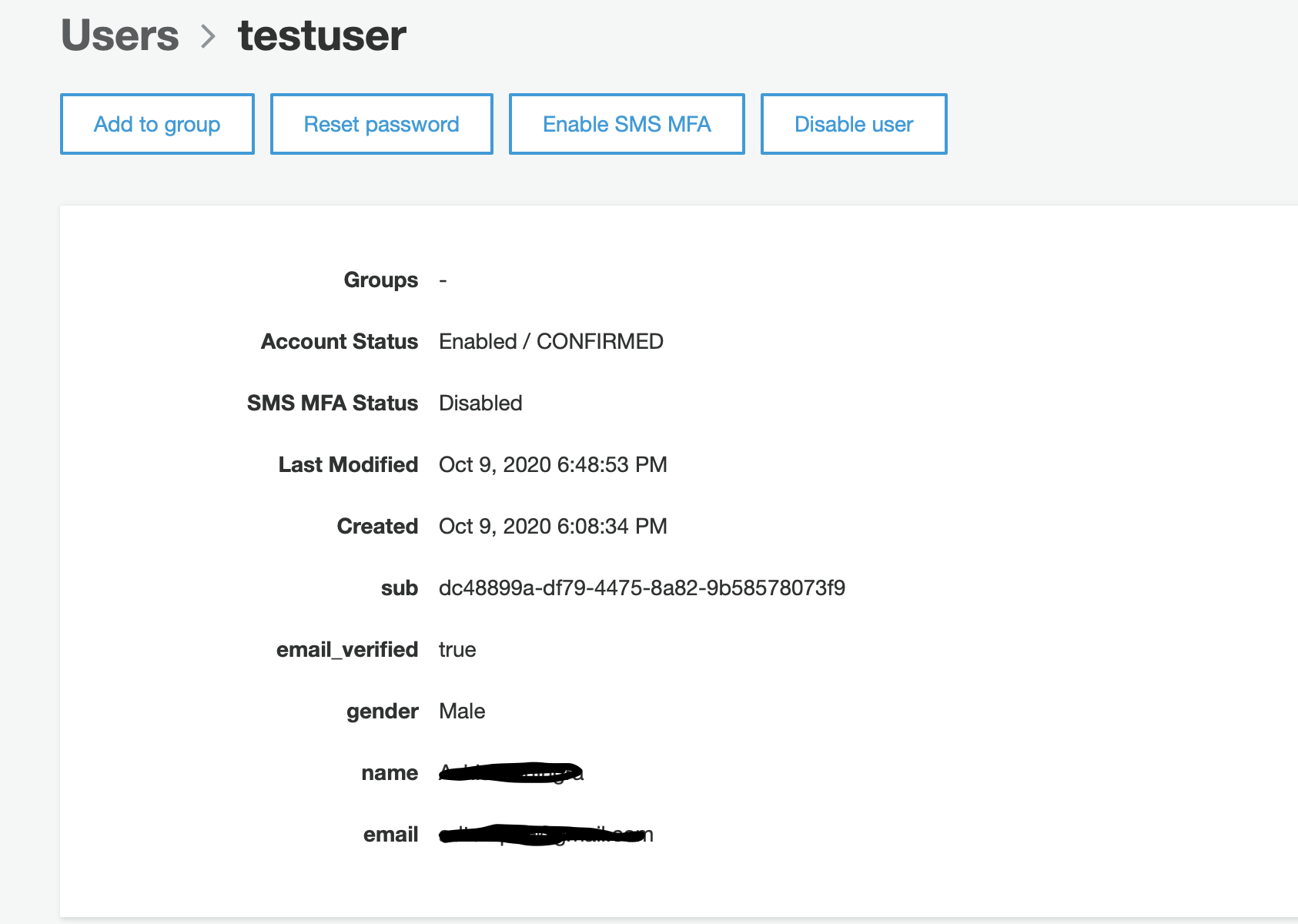 Calling RefreshSignInAsync() causes InvalidParameterException: Missing required parameter ...
