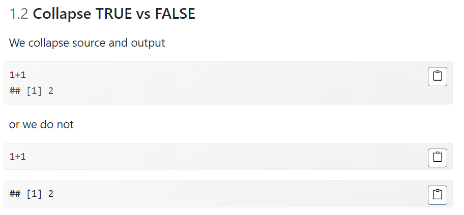 Less obtrusive copy to clipboards on bs4_book · Issue #1040 · rstudio/bookdown · GitHub