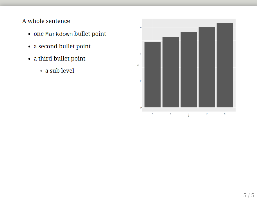 Xaringan misaligns a pull-left column with incremental bullets and a pull-right column with a ...