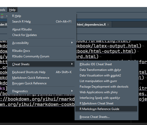 R Markdown Reference Guide does not exist anymore. · Issue #10297 ...