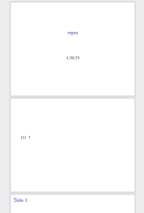 Empty slide after title slide in Beamer · Issue #4034 · quarto-dev/quarto-cli · GitHub