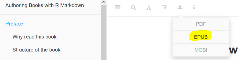Code block is not rendered for epub format · Issue #908 · rstudio/bookdown · GitHub