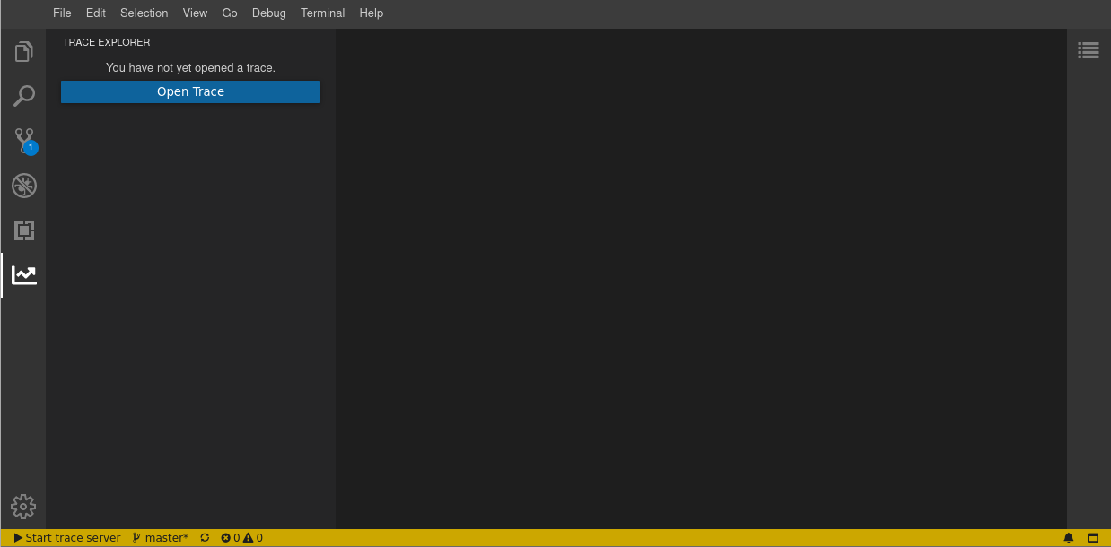 Should the status bar change color according to the connection status ...