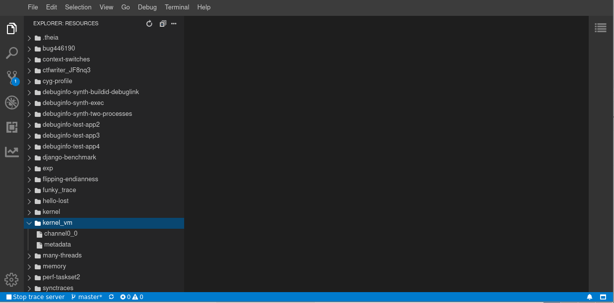 Should the status bar change color according to the connection status ...