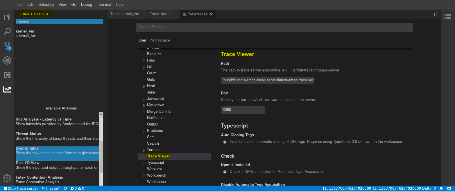 Use the same name to describe the trace viewer · Issue #217 · eclipse-cdt-cloud/theia-trace ...