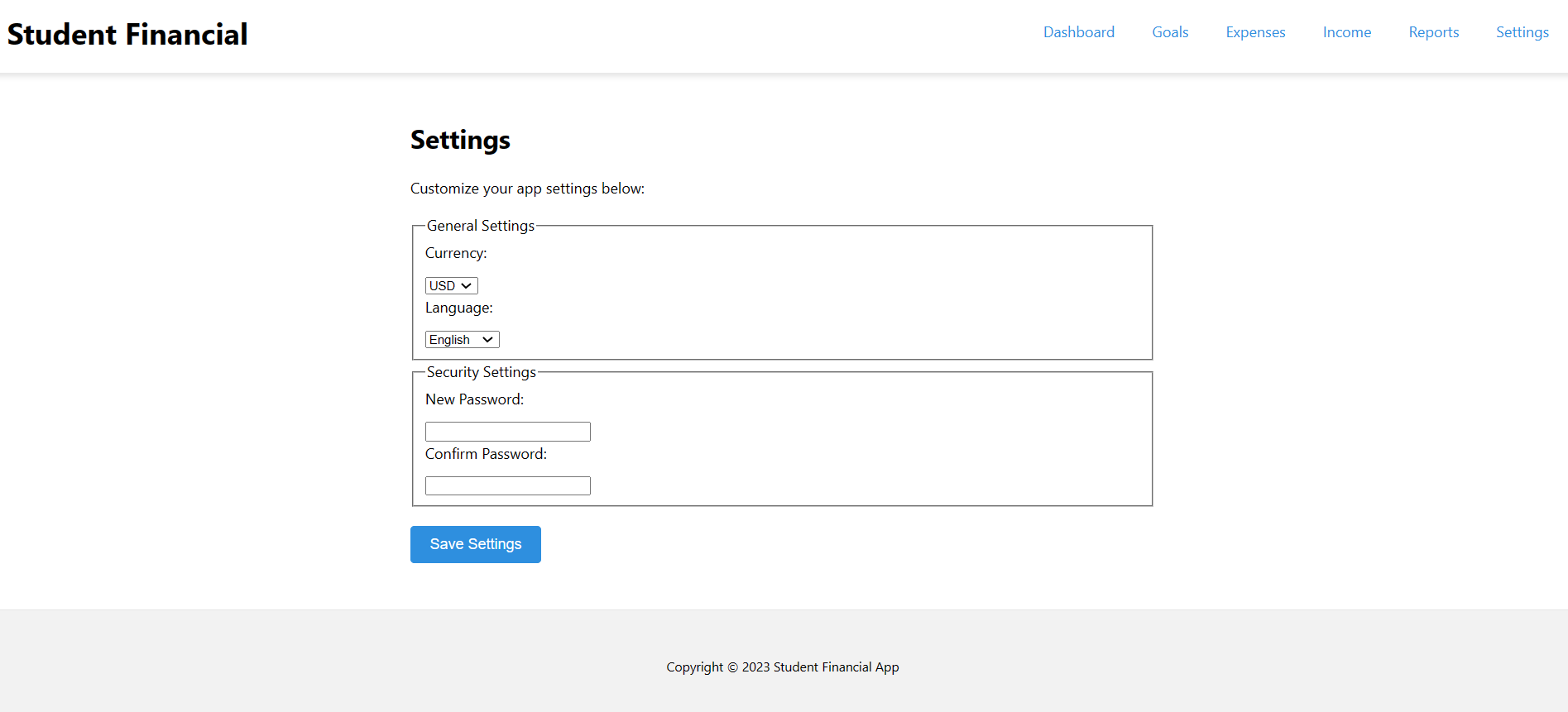 GitHub - lorandkis/Student-Financial-App: Hi there! Welcome to the Student Financial App. This ...
