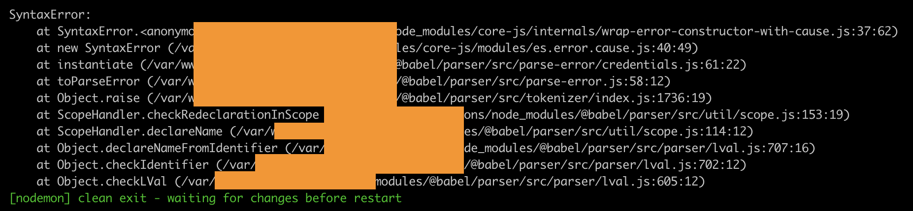 Syntax Error When Compiling In Ide · Issue 1081 · Zloirock Core Js · Github