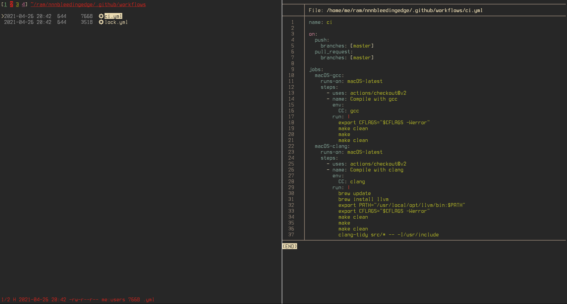 Default light colorscheme · Issue #937 · jarun/nnn · GitHub