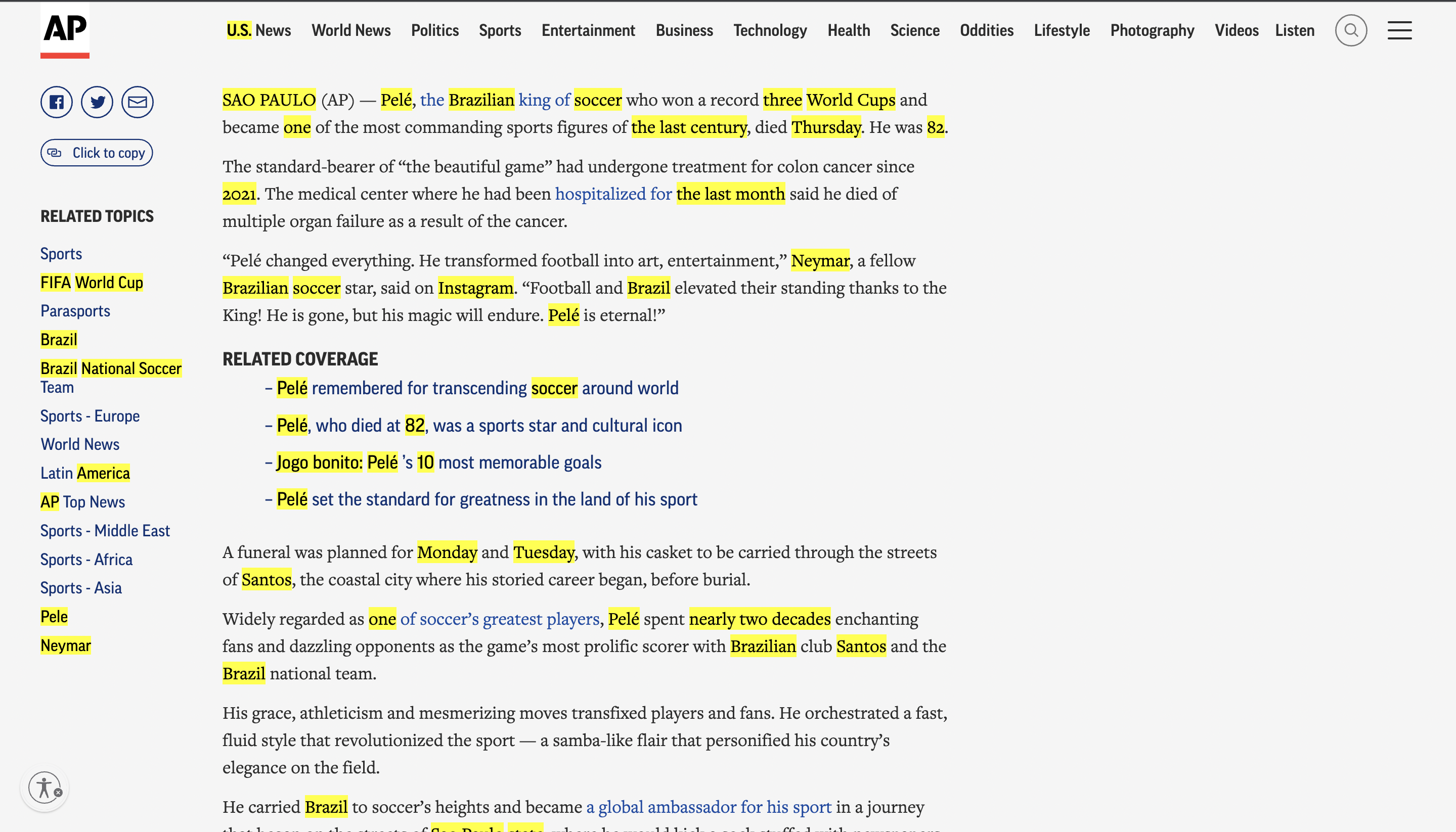 GitHub - sid1516/Named-Entity-Highlighter