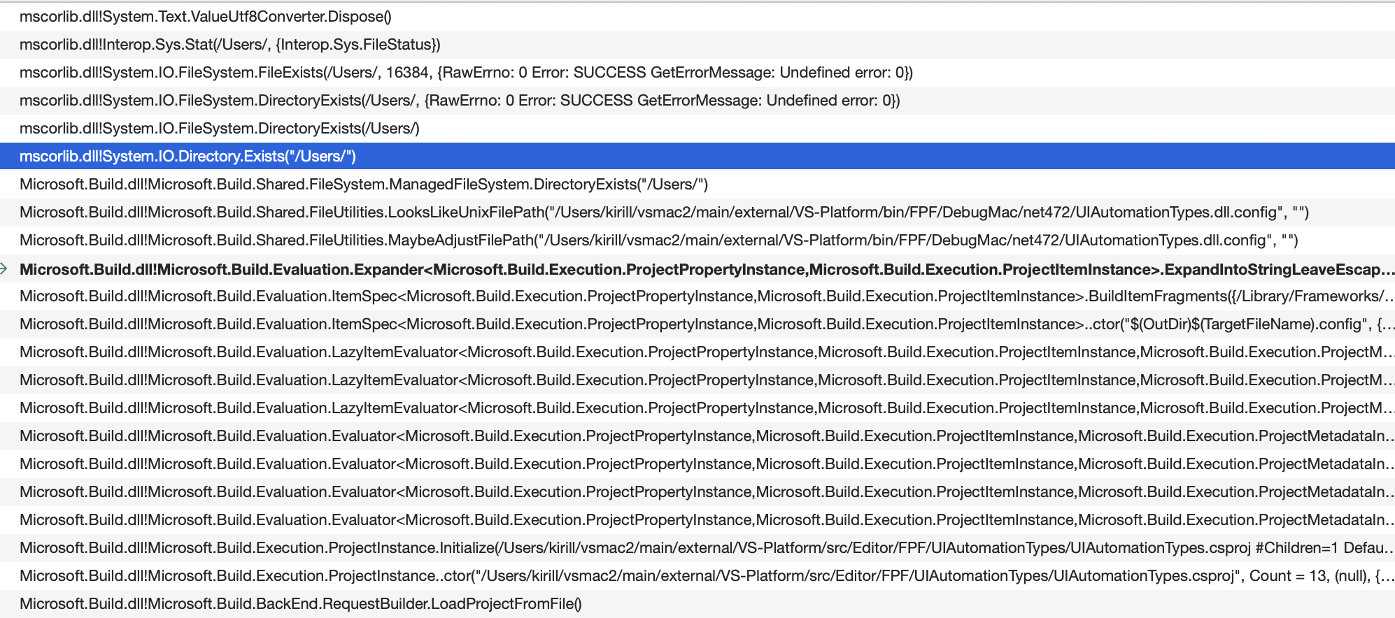 Mac Mono Perf In Expander File System And Matching · Issue 5925 · Dotnet Msbuild · Github