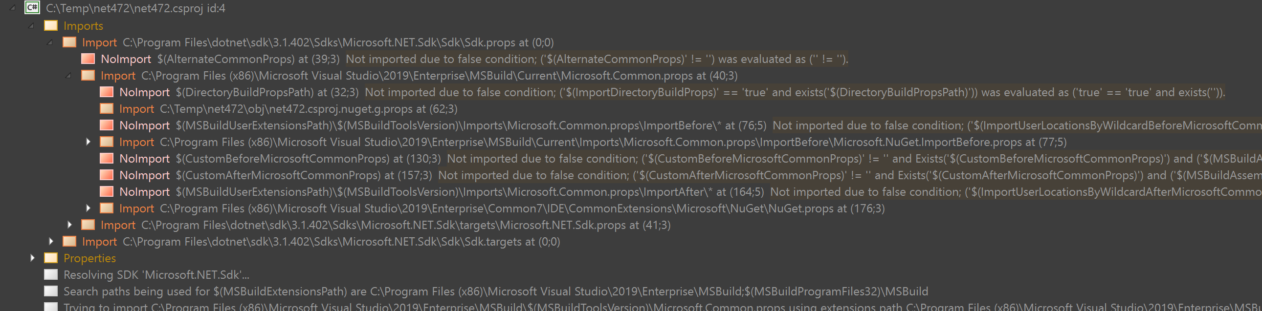 Contrast in dark theme · Issue #425 · KirillOsenkov/MSBuildStructuredLog · GitHub