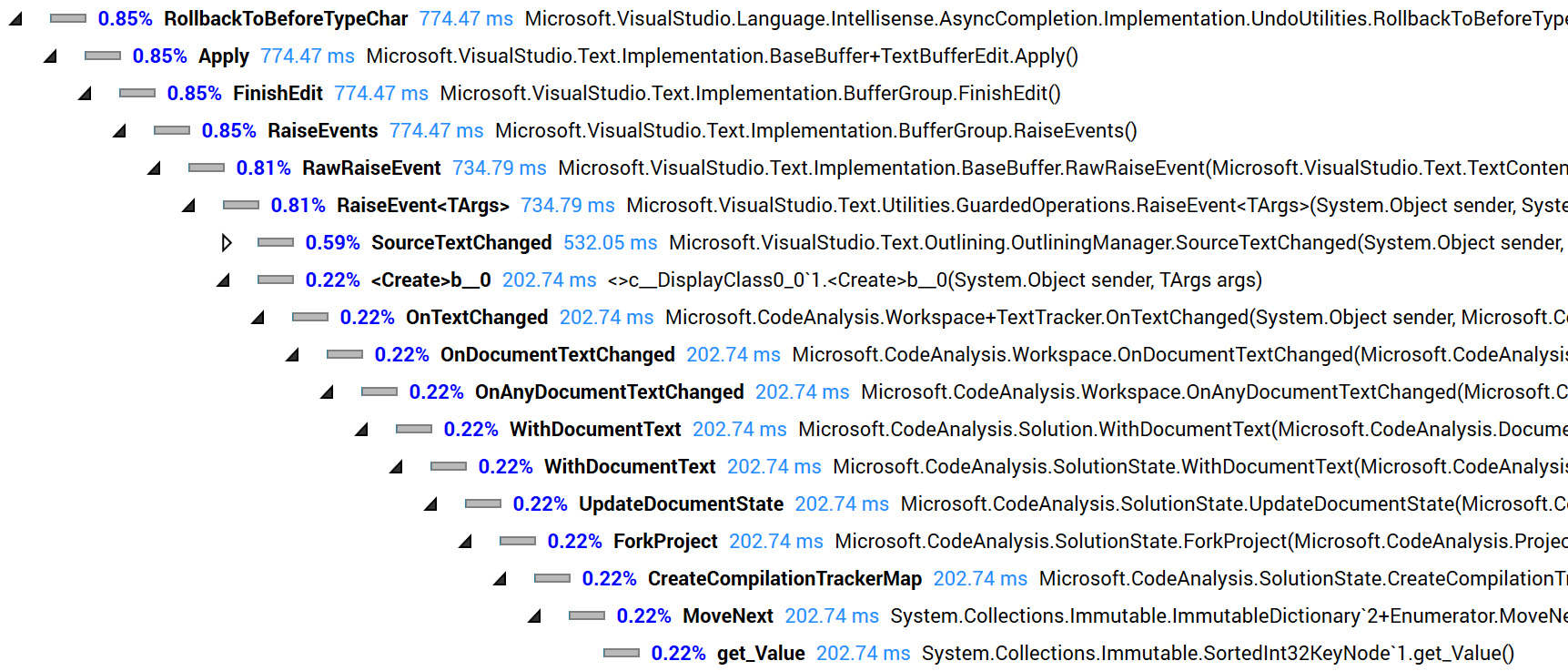 TextTracker.OnTextChanged runs on UI thread and sometimes unnecessarily · Issue #54248 · dotnet ...