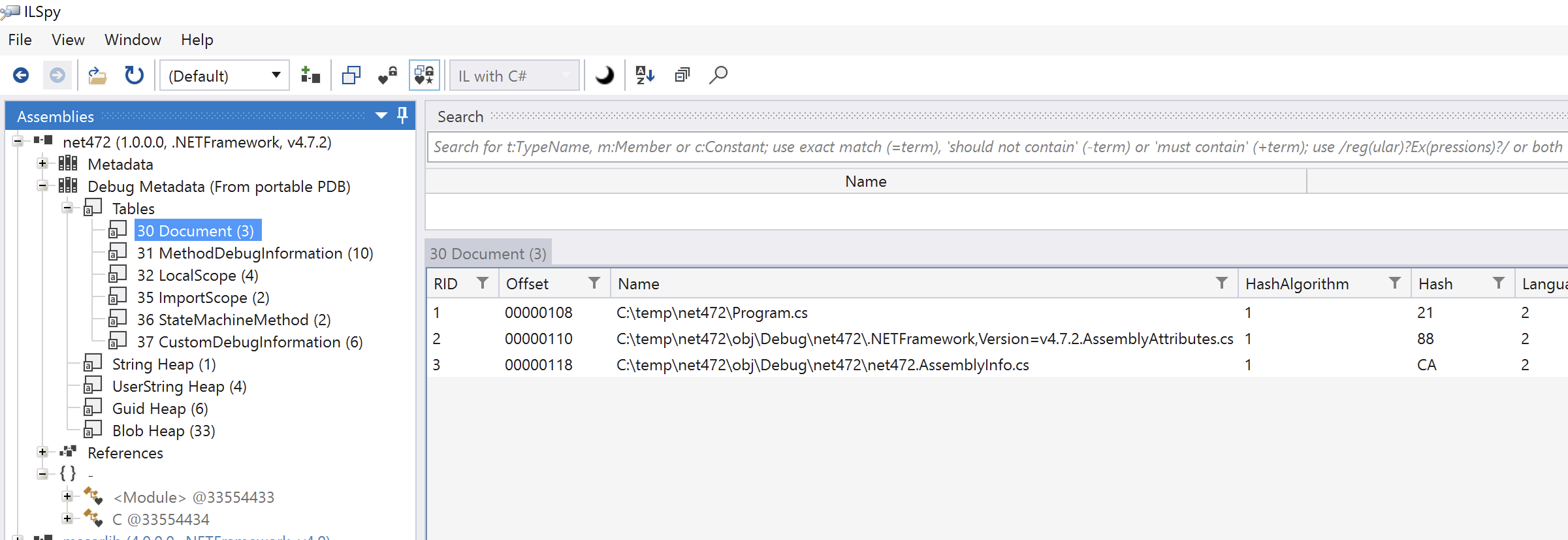 How to evaluate a `Project` object created from memory rather than from ...