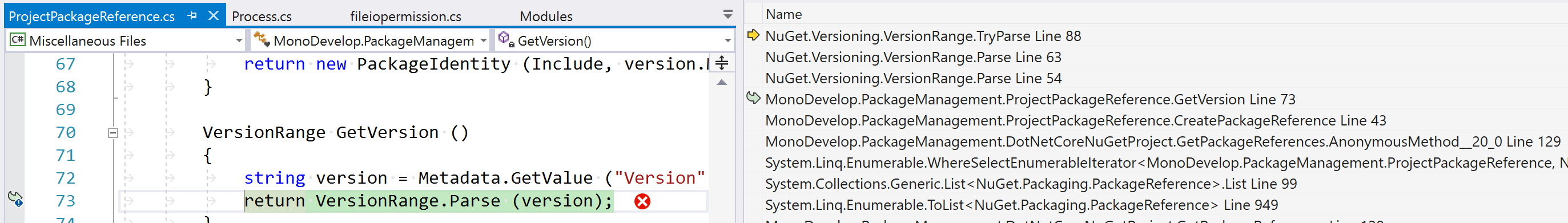 PackageReference with no Version is not supported · Issue #5892 · mono/monodevelop · GitHub