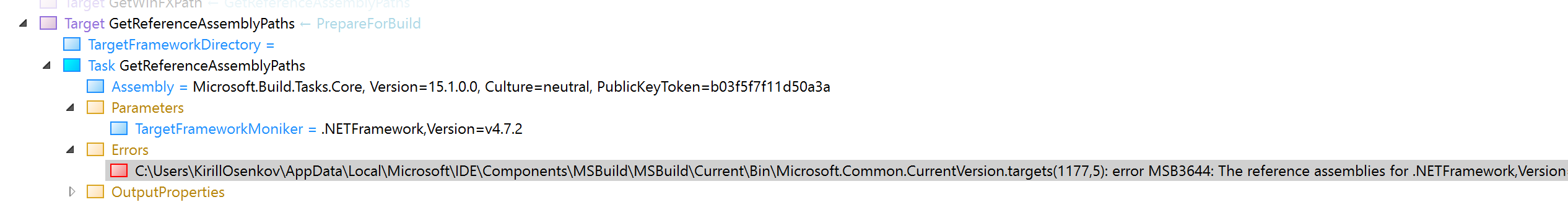 GetReferenceAssemblyPaths for wpf_tmp.csproj fails when ref assemblies not installed · Issue ...