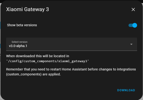 Setup failed for custom integration xiaomi_gateway3 · Issue #911 · AlexxIT/XiaomiGateway3 · GitHub