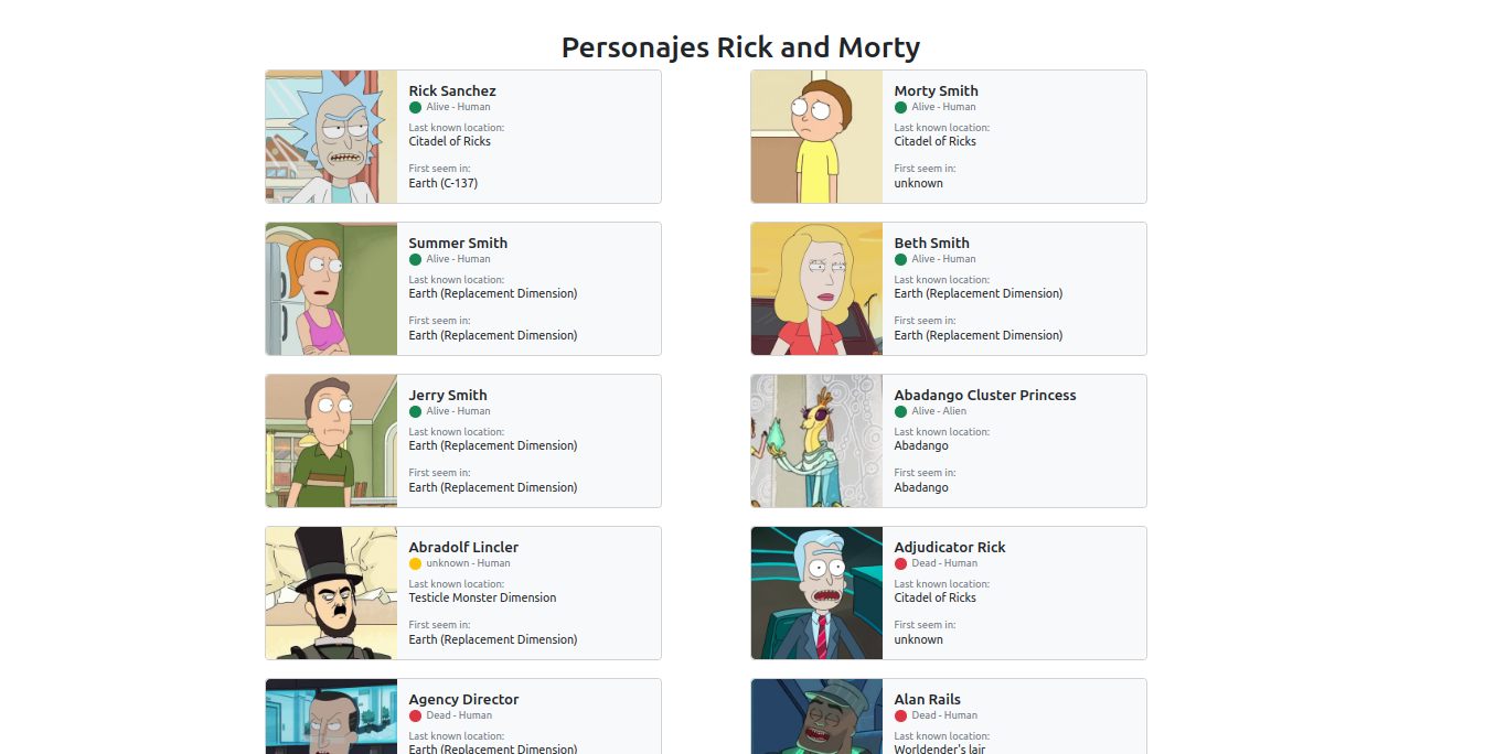 GitHub - joe7hann/rickandmorty