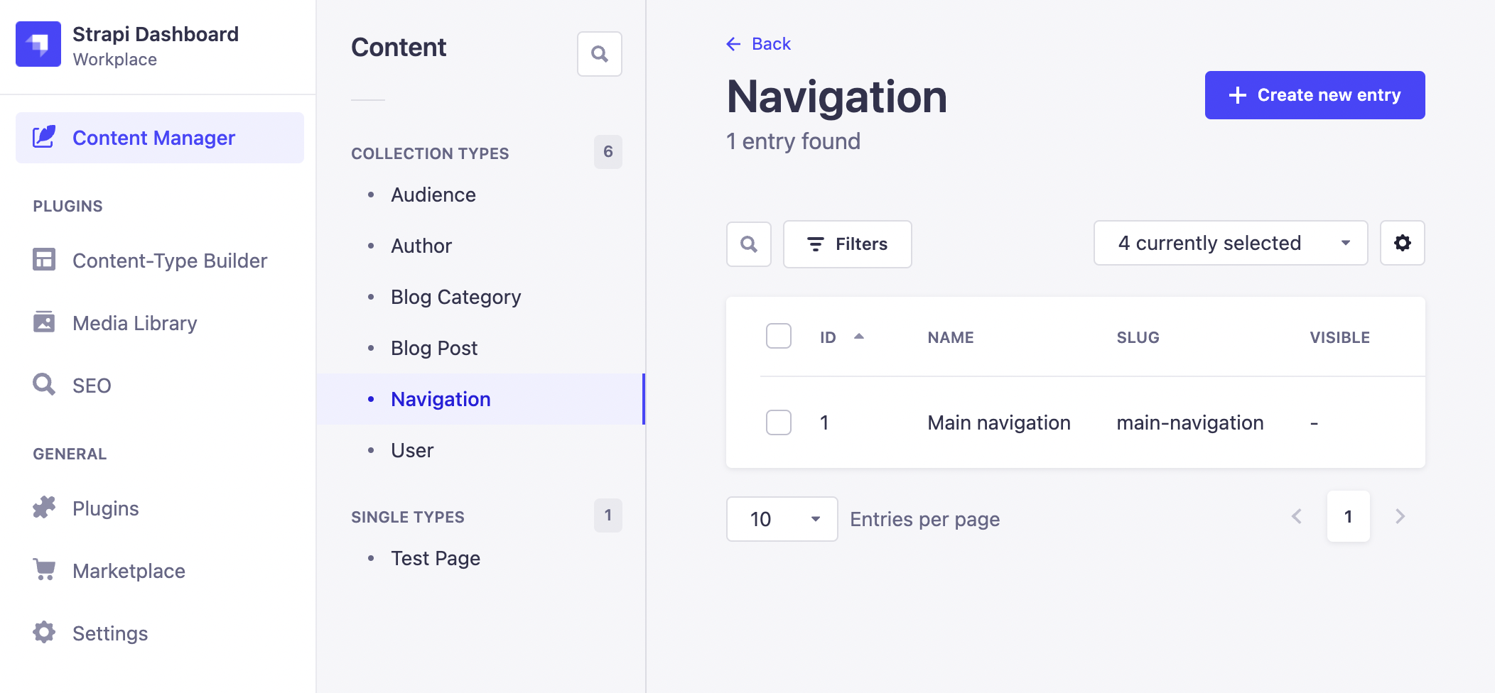 Sidebar menu not displaying · Issue #196 · VirtusLab-Open-Source/strapi-plugin-navigation · GitHub