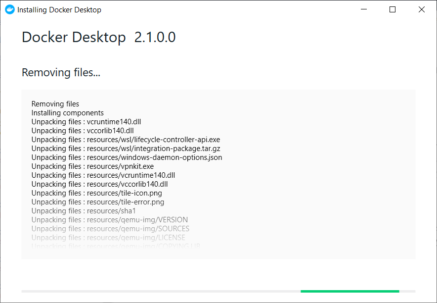 Docker for Windows upgrade hangs · Issue #3228 · docker/for-win · GitHub