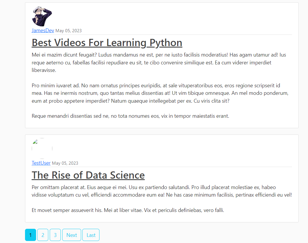 Github Frontenddev James Django Blog App Django Blog Application That Uses Custom Bootstrap