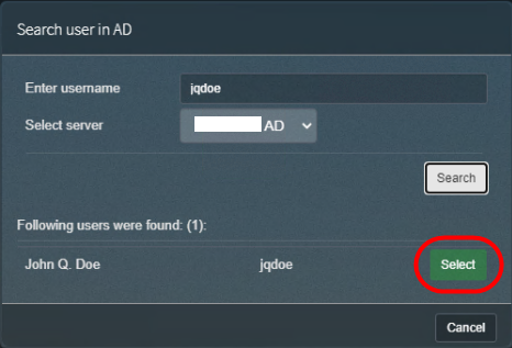 AD authentication requires "Account Suffix", but that breaks searching for users in AD when ...