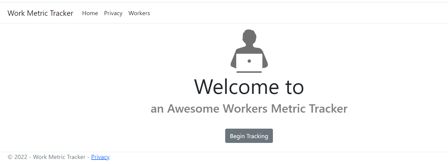 GitHub - fbladimir/Work-Metric-Tracker: An application to keep track of ...