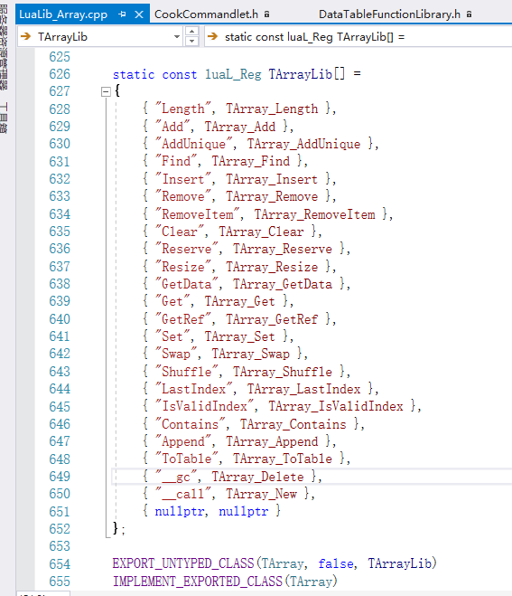 一个神奇的bug:导出的代码提示tarray里面实际是fvector4 · Issue 118 · Tencentunlua · Github