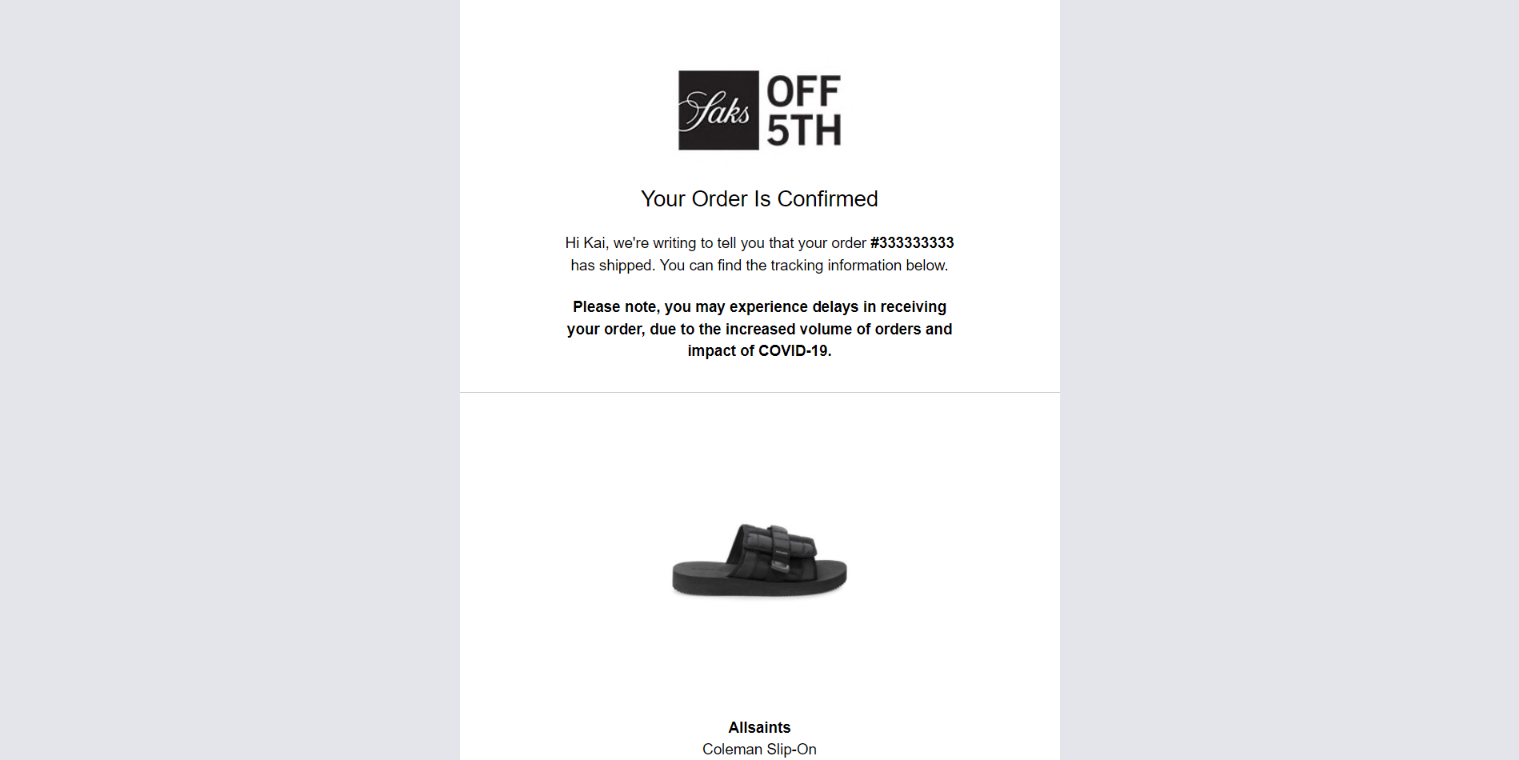 GitHub - kreid333/saks-email