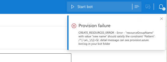 Provision failure: Resource group name · Issue #5949 · microsoft/BotFramework-Composer · GitHub