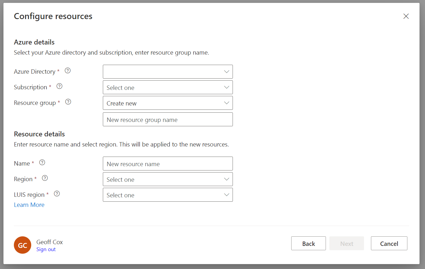 [3/29 bugbash] Unclear what template "name of your services" should be · Issue #6606 · microsoft ...