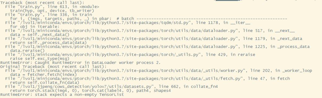 training problem · Issue #820 · WongKinYiu/yolov7 · GitHub