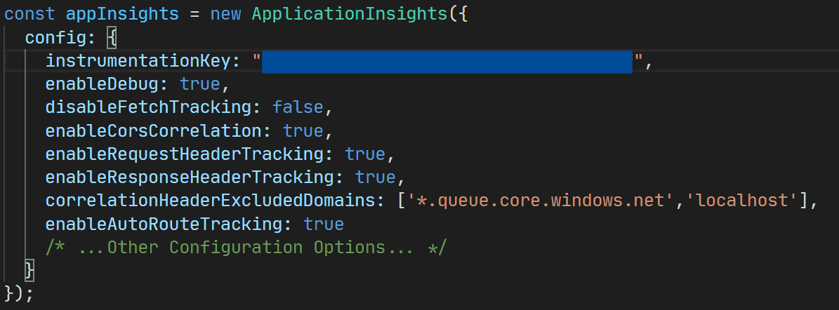 Bug All Tracking Xhr Requests Result In 206 Telemetry Sampled Out No Tracking Data In App
