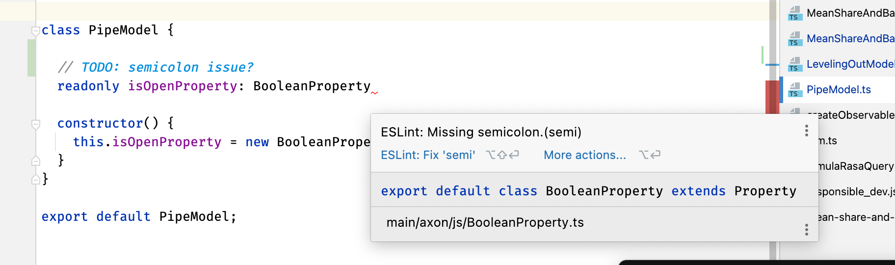 ESLint missing semicolon (semi) · Issue #1235 · phetsims/chipper · GitHub