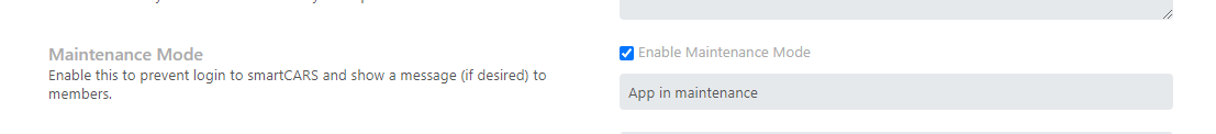 [BUG] - Maintenance mode doesn't work · Issue #84 · invernyx/smartcars-3-bugs · GitHub