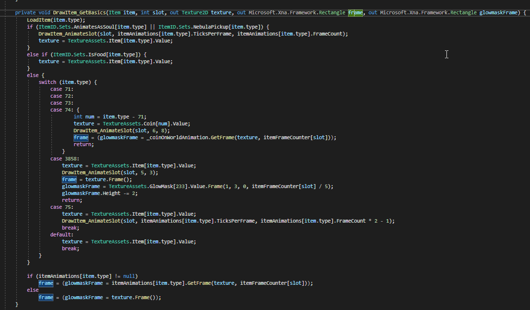 [1.4] Implement hooks for custom item animation logic · Issue #1452 · tModLoader/tModLoader · GitHub