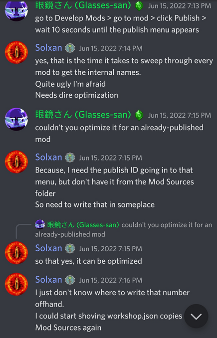 Clicking publish has a long delay · Issue #2578 · tModLoader/tModLoader · GitHub