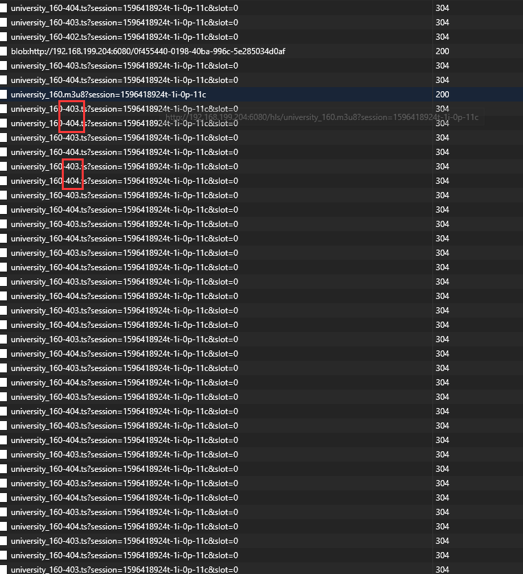 Some times repeat requesting 2~4 segments and cause lag · Issue #2944 · video-dev/hls.js · GitHub