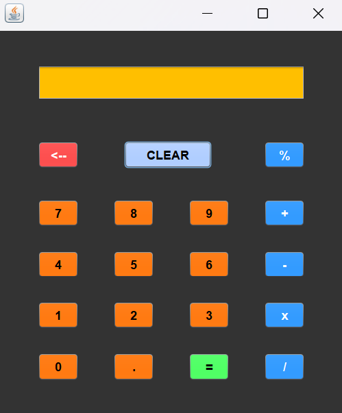 GitHub - ghstkillrD/JAVA-Calculator: Simple calculator using JAVA
