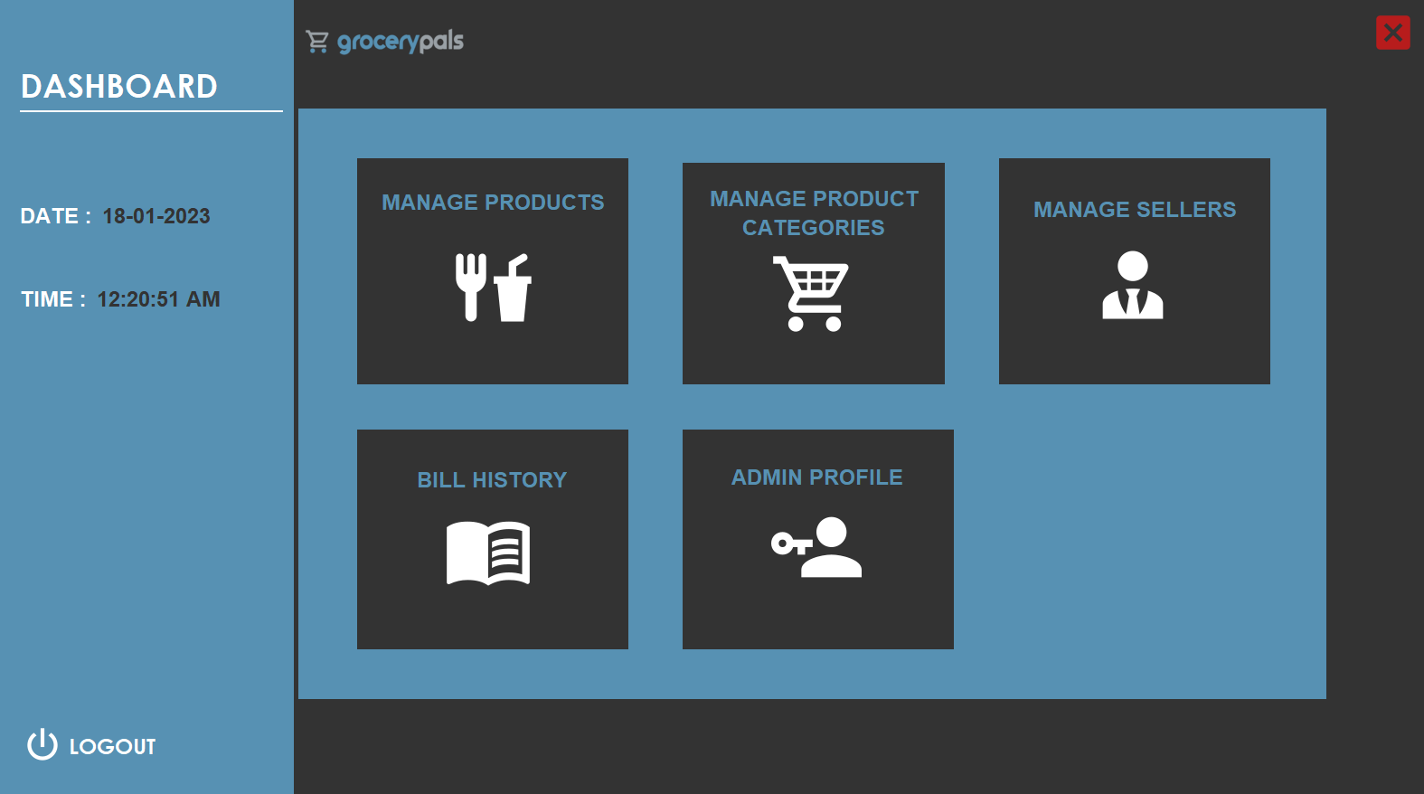 GitHub - ghstkillrD/Grocery-Pals: Supermarket Management System