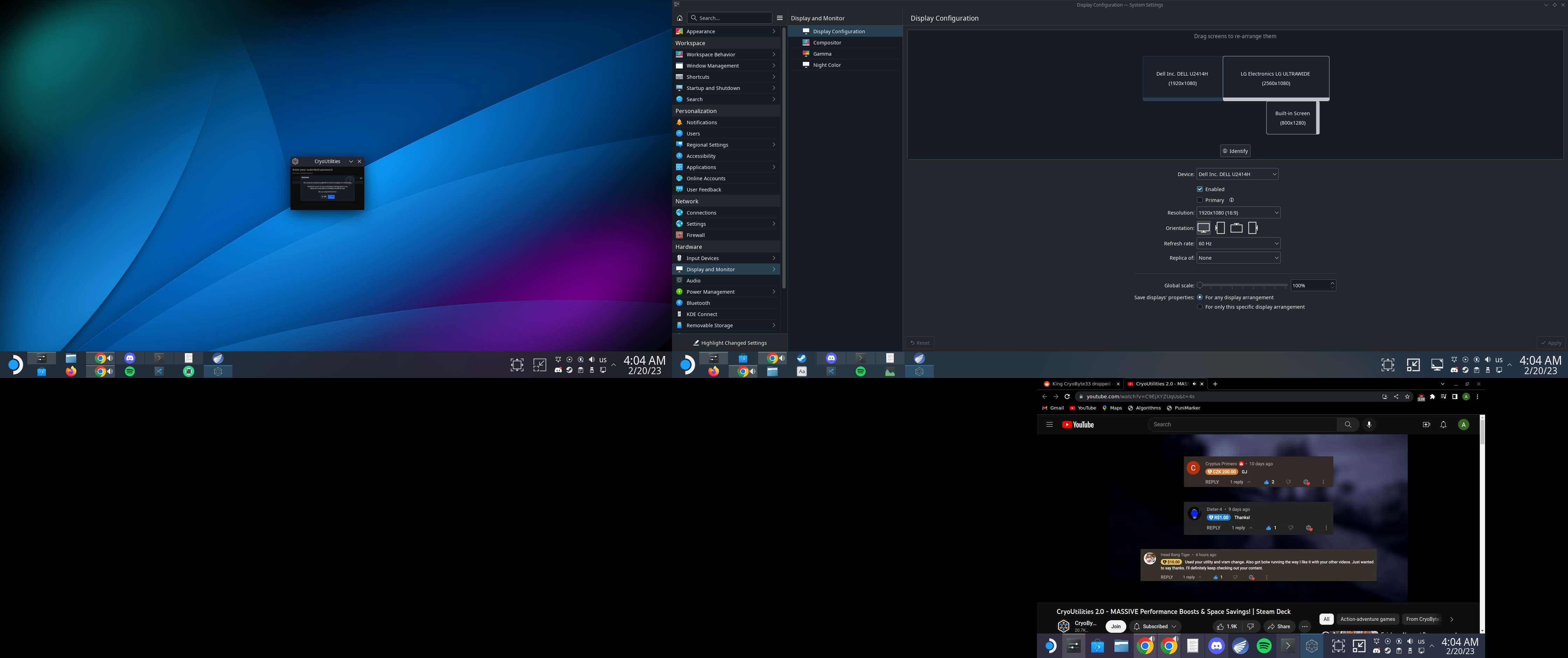 Tiny GUI on external monitor · Issue #28 · CryoByte33/steam-deck-utilities · GitHub