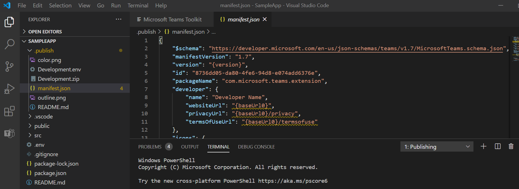 Missing Folders and Manifest · Issue #2245 · MicrosoftDocs/msteams-docs ...
