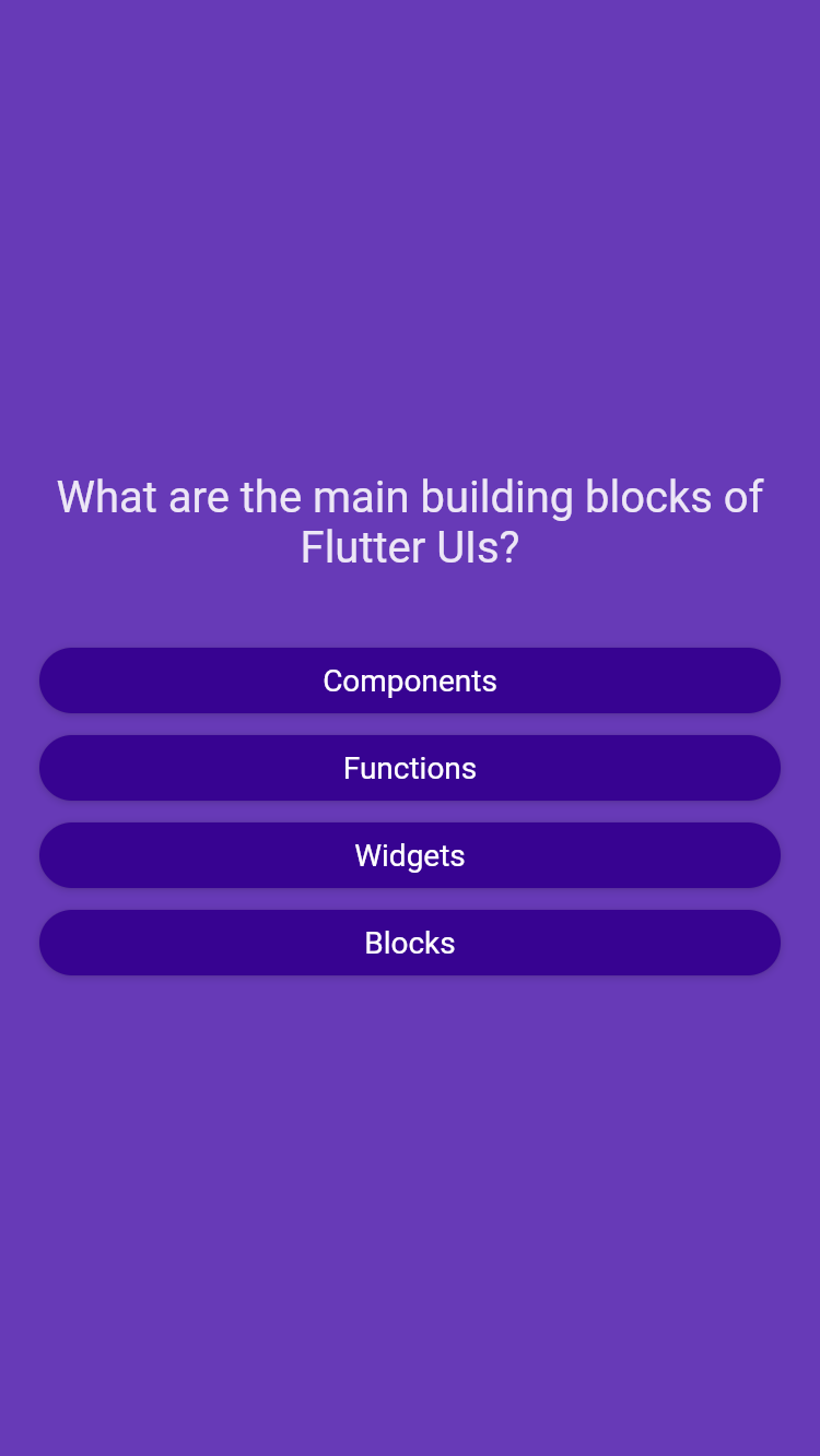 GitHub - Harshit-Kotecha/quiz: A Flutter project for a quiz app.