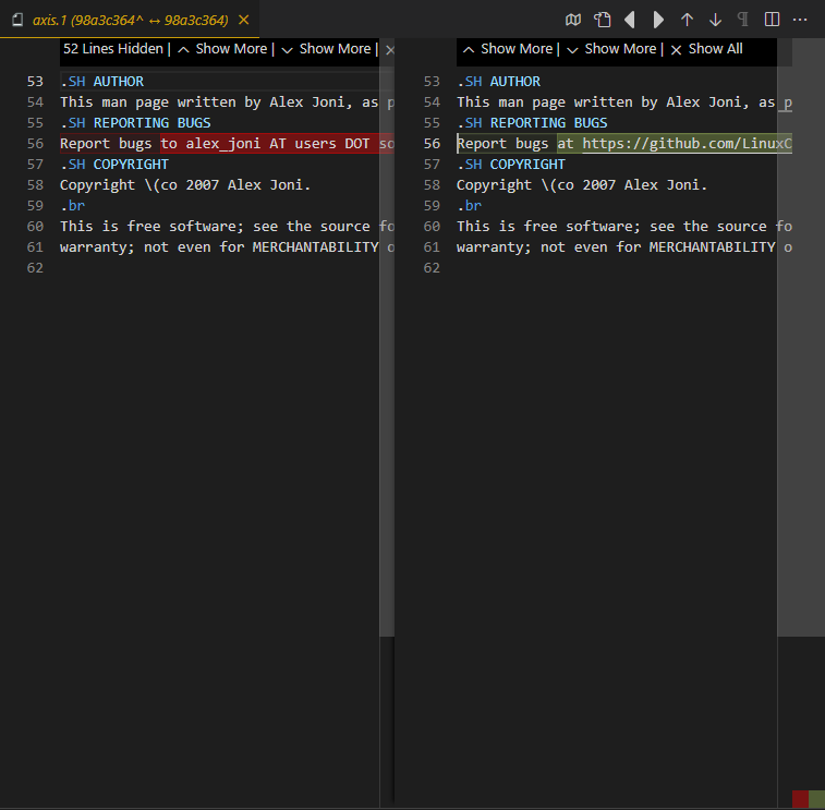 Suggestion: collapse unchanged regions in diff · Issue #3562 · microsoft/vscode · GitHub