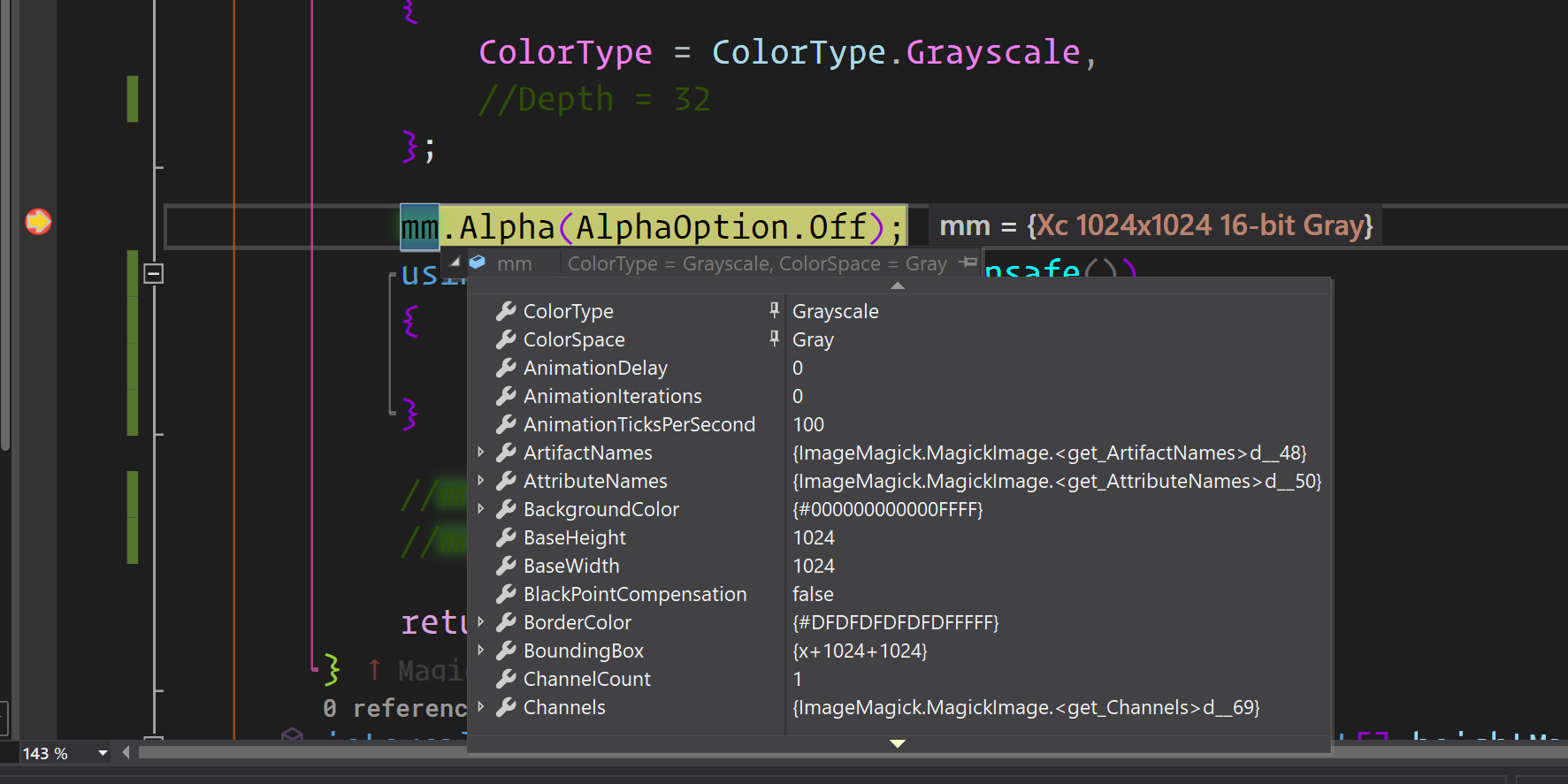 GetPixelsUnsafe operations reset ColorType · Issue #1022 · dlemstra/Magick.NET · GitHub