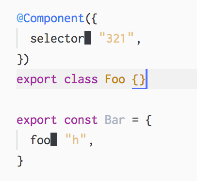 Colon (:) grey block inside @Component({}) · Issue #1360 · TypeStrong ...